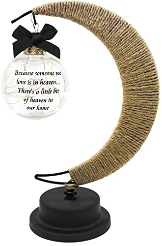 Mayamila Sympathy Gifts Memorial Moon Lamp Gifts in Memory of Loved One Bereavement Gifts Remembrance Gifts Condolence Gifts for Loss of Mother, Loss of Father