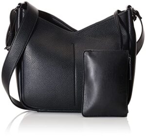 calvin klein zoe crossbody, black