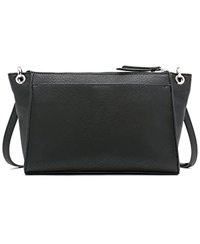 Calvin Klein Reyna Crossbody, Black/Silver