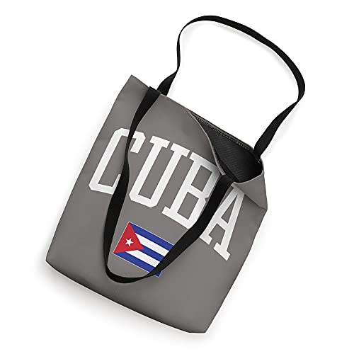 Vintage Flag of Cuba Love Your Country Tote Bag