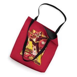 The Flash Comic Panels Tote Bag