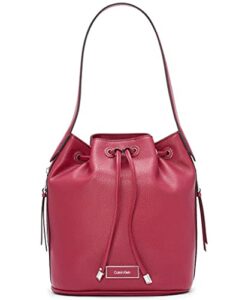 calvin klein leah bucket, port