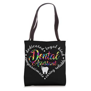 dental assistant rdh hygienist week dentist graduation loyal tote bag