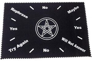 new age imports, inc.® ~ pentagram velvet pendulum cloth 8×12 (pentagram 8×12)