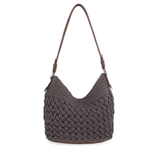 The Sak Sequoia Small Crochet Hobo, Mushroom