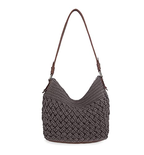 The Sak Sequoia Small Crochet Hobo, Mushroom