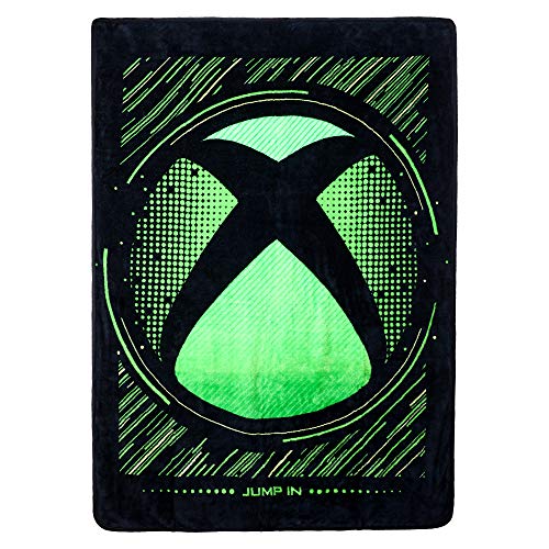 Bioworld X-Box Fleece Throw Blanket