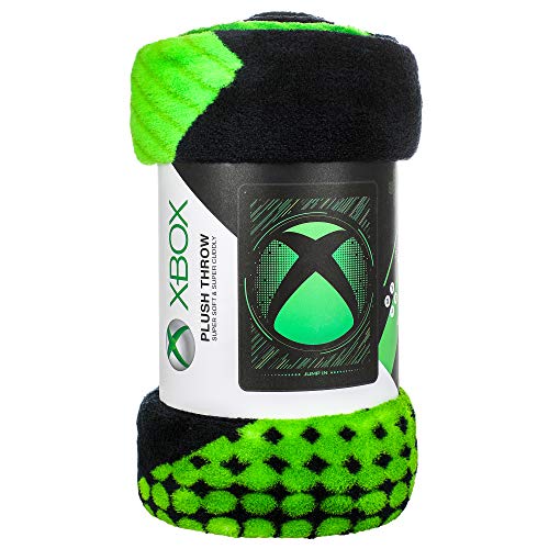 Bioworld X-Box Fleece Throw Blanket