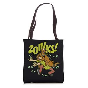 scooby-doo shaggy zoinks tote bag