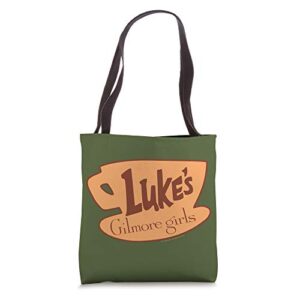 gilmore girls luke’s logo tote bag