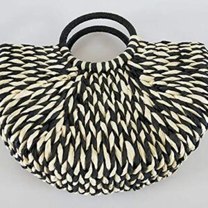 QZUnique Women's Summer Straw Tote Bag Without Lining Handbag Handwoven Shoulder Bag Hobo Purse