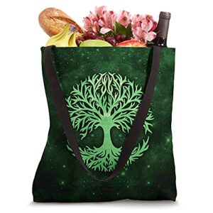 Yggdrasil Celtic tree of life norse mythology nature forest Tote Bag