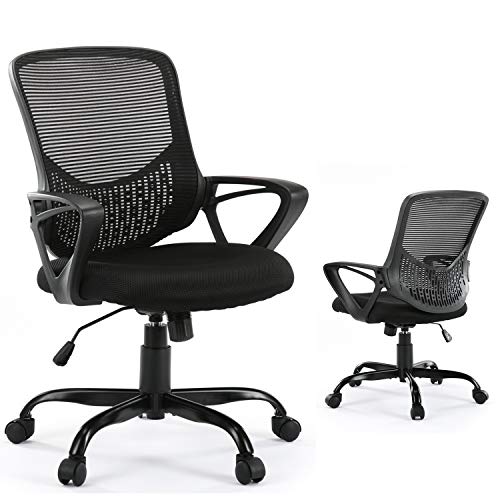 Ergonomic Home Office Rolling Swivel Mesh Desk Chairs for Adults Men Women