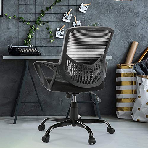 Ergonomic Home Office Rolling Swivel Mesh Desk Chairs for Adults Men Women