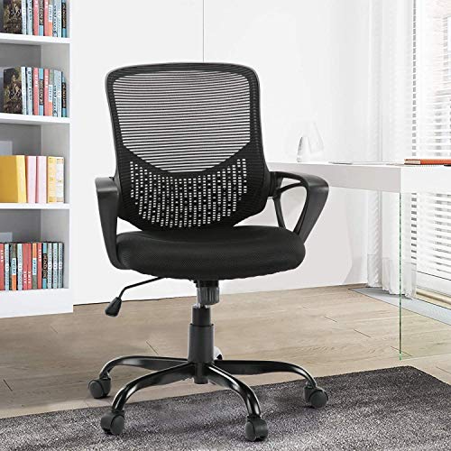 Ergonomic Home Office Rolling Swivel Mesh Desk Chairs for Adults Men Women