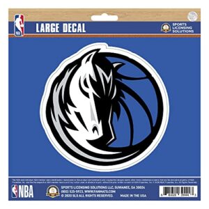 fanmats 63208 dallas mavericks large decal sticker