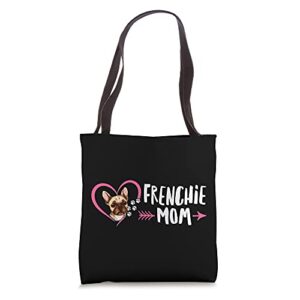 frenchie mom tote bag