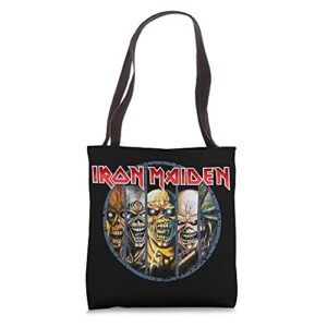 iron maiden – eddie evolution tote bag