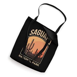 Saguaro US National Park Arizona Vintage Gift Tote Bag