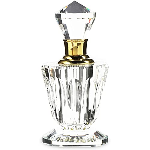 Crystal Perfume Bottle Set, Vintage Style (2 Pack)