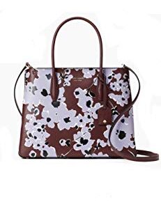 Kate Spade eva floral bouquet medium top zip satchel