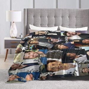 eppedtul derek shepherd collage ultra-soft micro fleece blanket 50″” x40