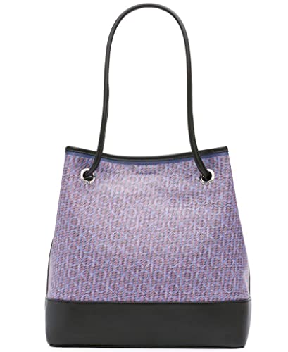 Calvin Klein Gabrianna Monogram North/South Key Item Tote, Blue Multi