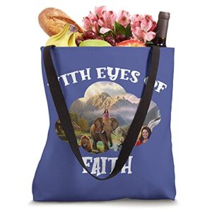 JW Convention 2021 Jehovah's Witness With Eyes Of Faith JW Tote Bag