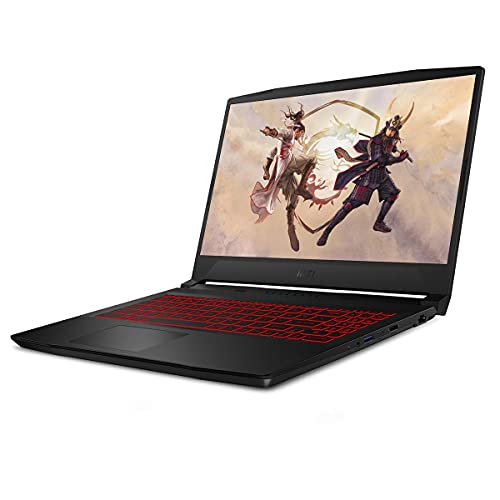 MSI Katana GF66 15.6" 144Hz 3ms FHD Gaming Laptop: Intel Core i5-11400H RTX3050 8GB 512GBNVMe SSD Win10 - Black