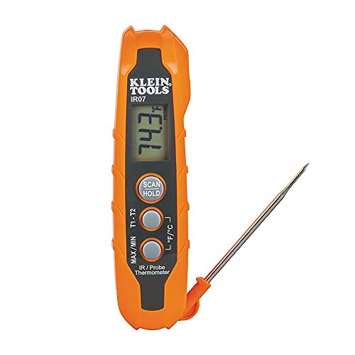 Klein Tools CL320KIT HVAC Kit for HVAC Testing; Digital Clamp Meter, Non-Contact Voltage Tester, and Infrared/Probe Thermometer