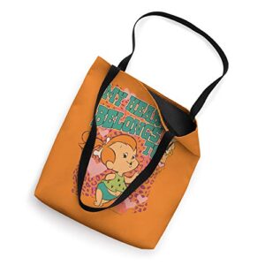 The Flintstones Pebbles My Heart Tote Bag