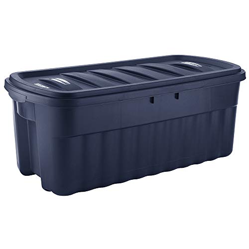 Rubbermaid 50 Gallon Roughneck️ Storage Tote Durable, Reusable, Plastic Storage Bin