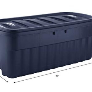 Rubbermaid 50 Gallon Roughneck️ Storage Tote Durable, Reusable, Plastic Storage Bin