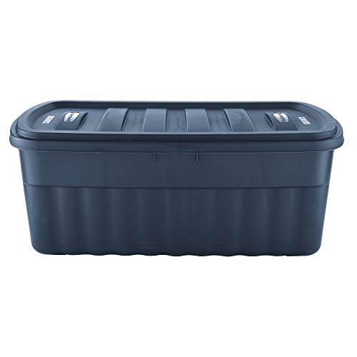 Rubbermaid 50 Gallon Roughneck️ Storage Tote Durable, Reusable, Plastic Storage Bin