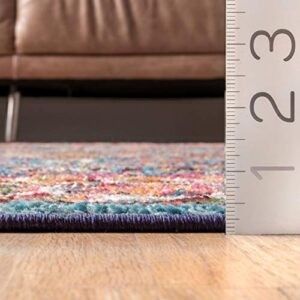 nuLOOM Erline Colorful Bohemian Area Rug