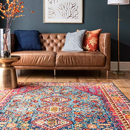 nuLOOM Erline Colorful Bohemian Area Rug