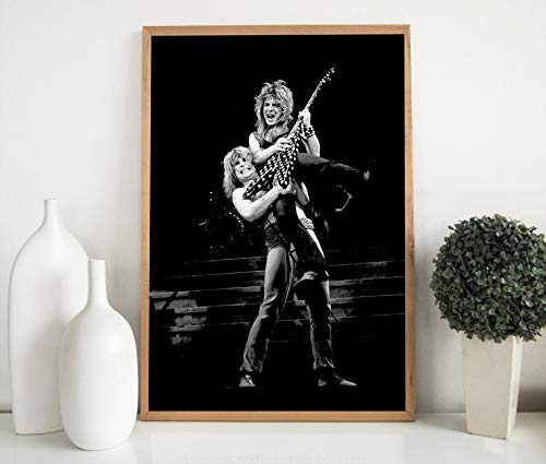 Wall Decor Randy Rhoads Poster (13 x 19 Inches) | Ready To Frame For Office, Living Room, Dorm, Kids Room, Bedroom, Studio, Live