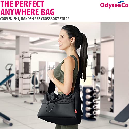 Odyseaco Womens Gym Bag & Workout Bags for Women - Lightweight Neoprene, Crossbody Bags