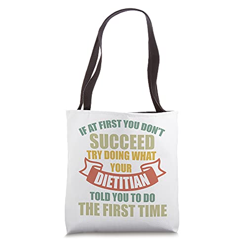 Funny Dietitian Shirts & Gifts For A Dietitian Tote Bag