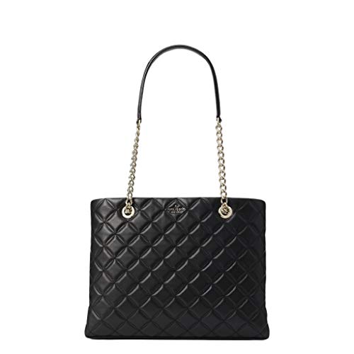 Kate Spade Natalia Tote Bag Women's Leather Large Handbag (Black)