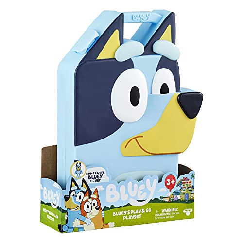 Bluey Play and Go Playset Deluxe Collector Case and Figure