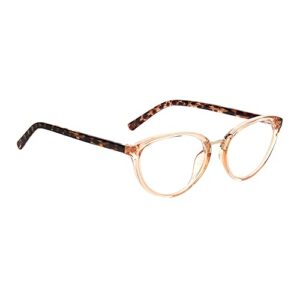 Kate Spade New York Womens Emilia Blue Light Glasses Reading Glasses, Crystal Beige/Demo Lens, 52mm 20mm US