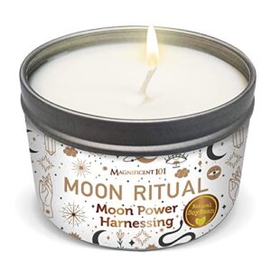 Magnificent 101 Moon Ritual Tin Candle 6oz