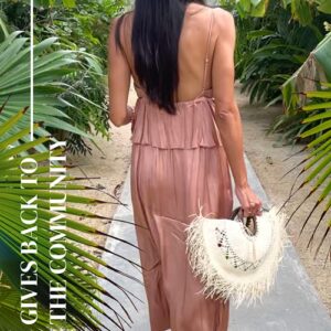 BOHOPHY Toquilla Straw bag with Tassel, Straw Tote Bags, Beach Handbag, Beach Totes for Women, bolsas de verano