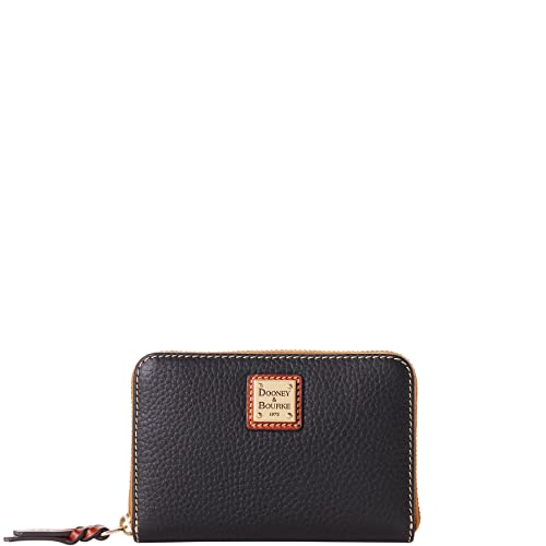 Dooney & Bourke Pebble Grain Medium Zip Around Wallet