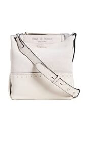 rag & bone women’s passenger crossbody bag 2.0, sterling grey, one size