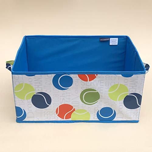 Passion for Tennis Collection 17"x12"x8" Storage Bin (White Background)