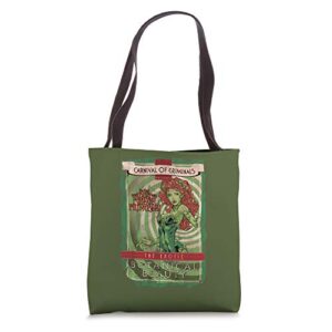 batman poison ivy botanical beauty tote bag