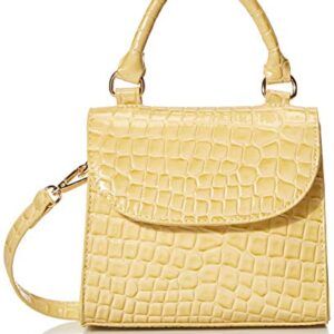 The Drop Women's Diana Top Handle Crossbody Bag Butter, One Size