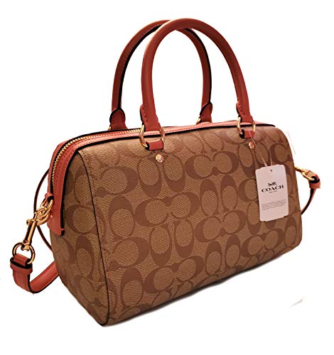 Coach Rowan Satchel in Signature Canvas